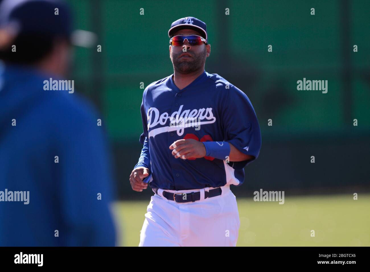 Ramon Castro of LA Dodgers Stock Photo - Alamy