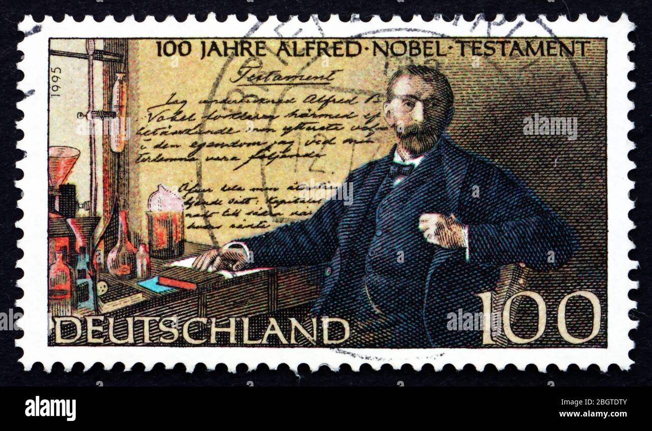 Alfred nobel chemist hi-res stock photography and images - Alamy