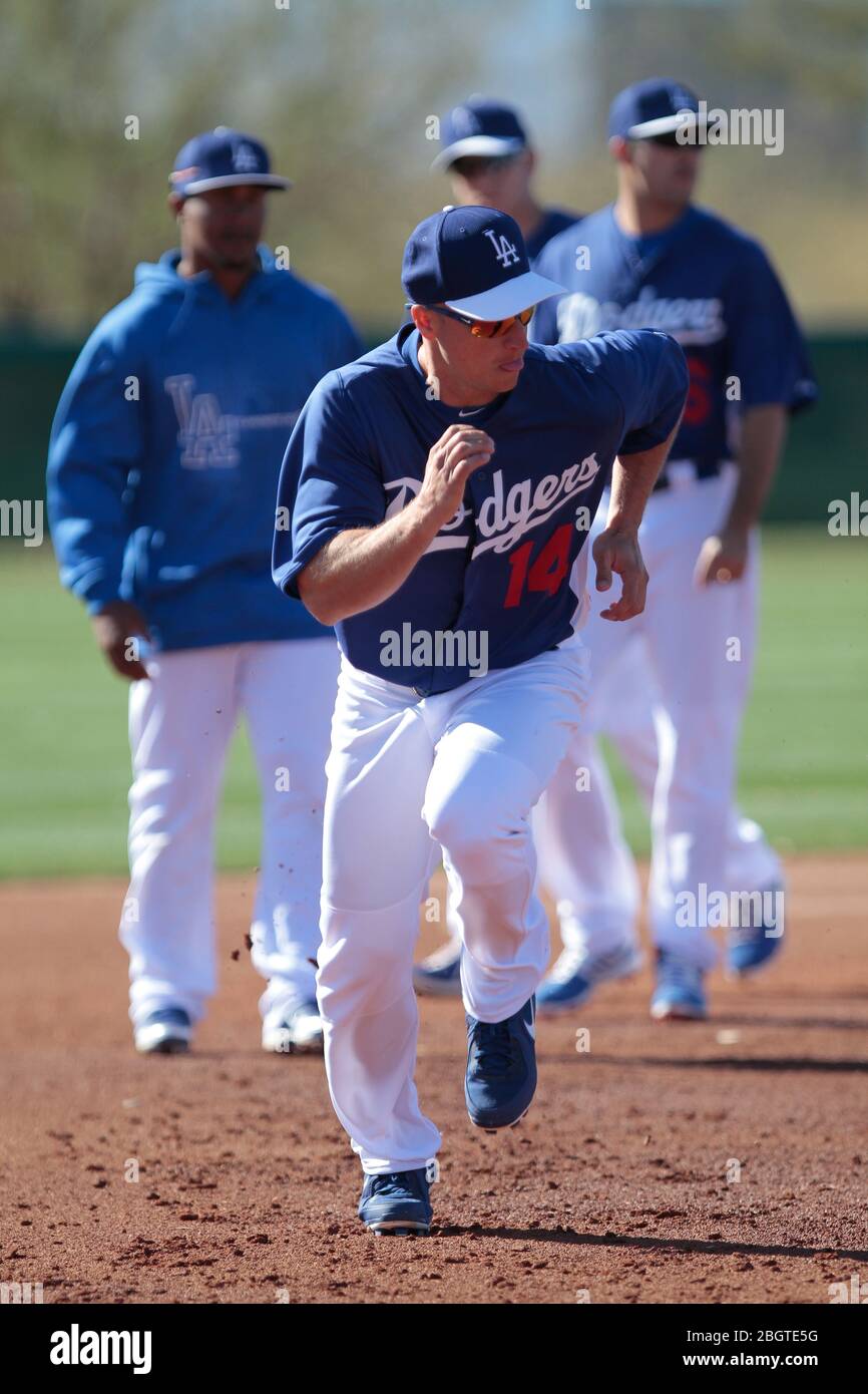 Los Angeles Dodgers,during Spring Trainig 2013..Camelback Ranch in ...