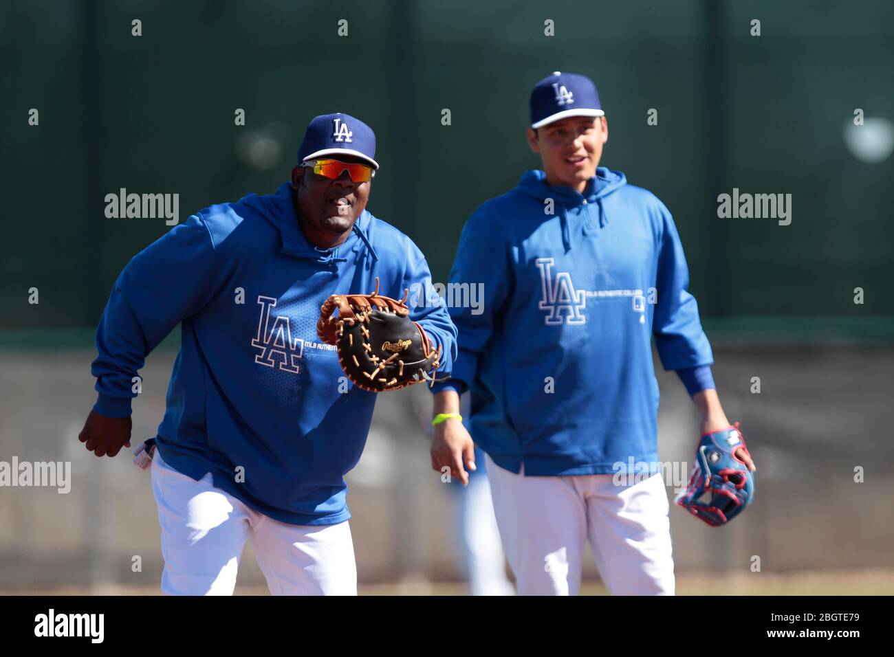 Los Angeles Dodgers,during Spring Trainig 2013..Camelback Ranch in ...