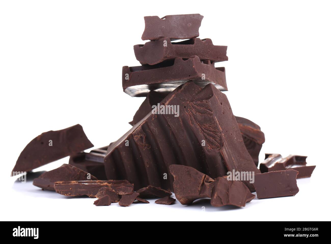 Cracked chocolate hi-res stock photography and images - Alamy