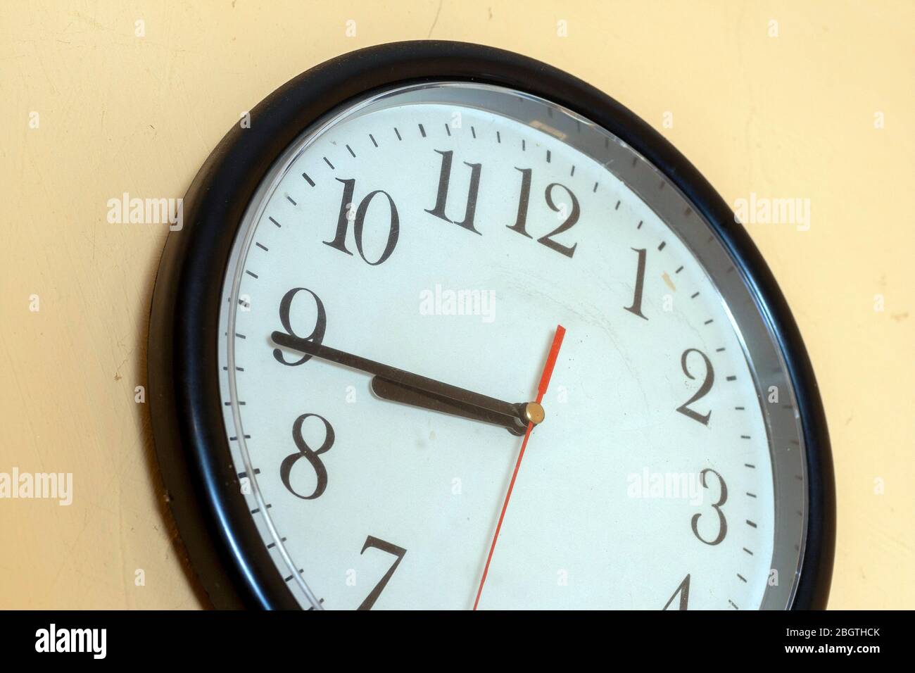 Plastic Wall Clock High Resolution Stock Photography and Images - Alamy