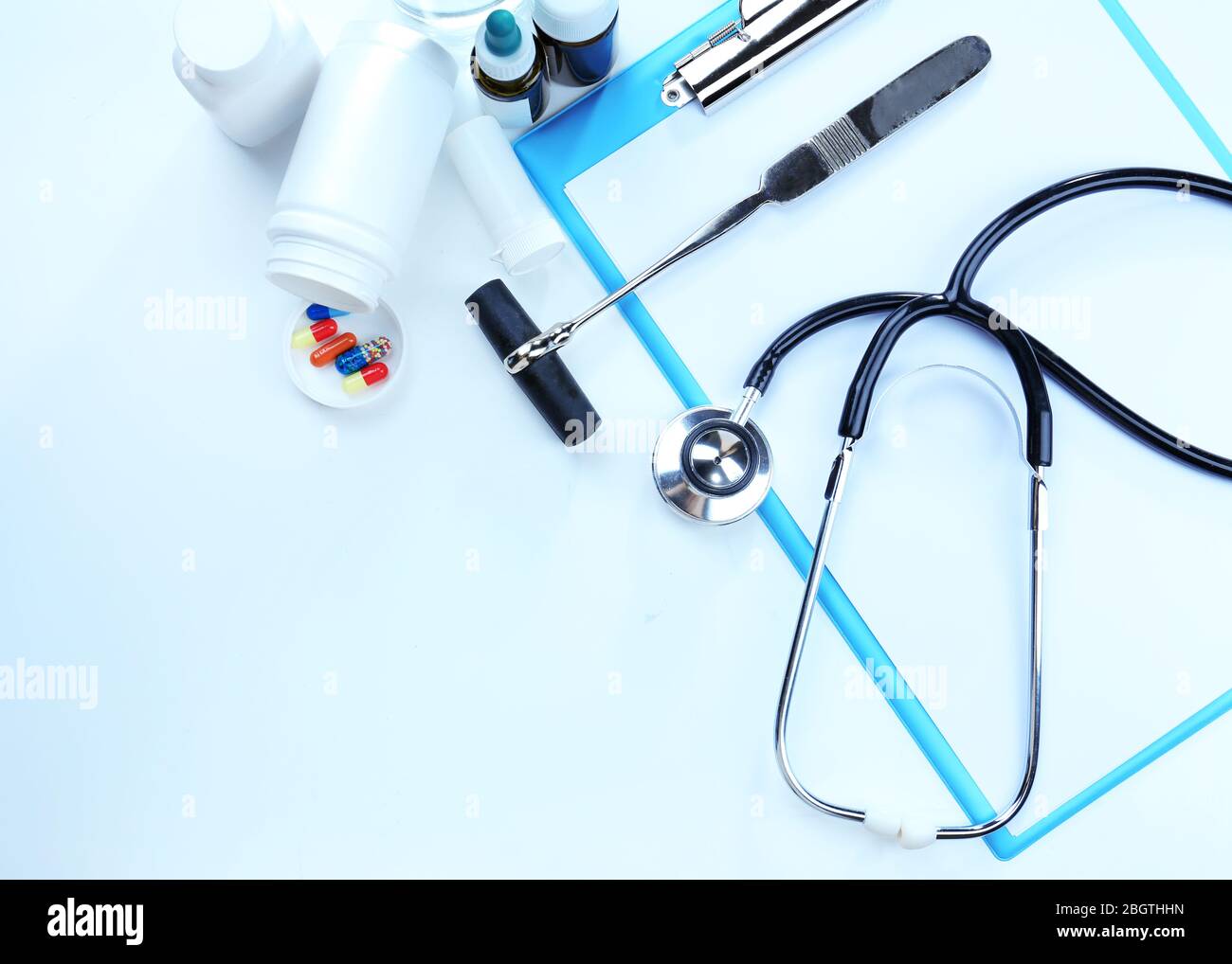 Stethoscope close up Stock Photo - Alamy