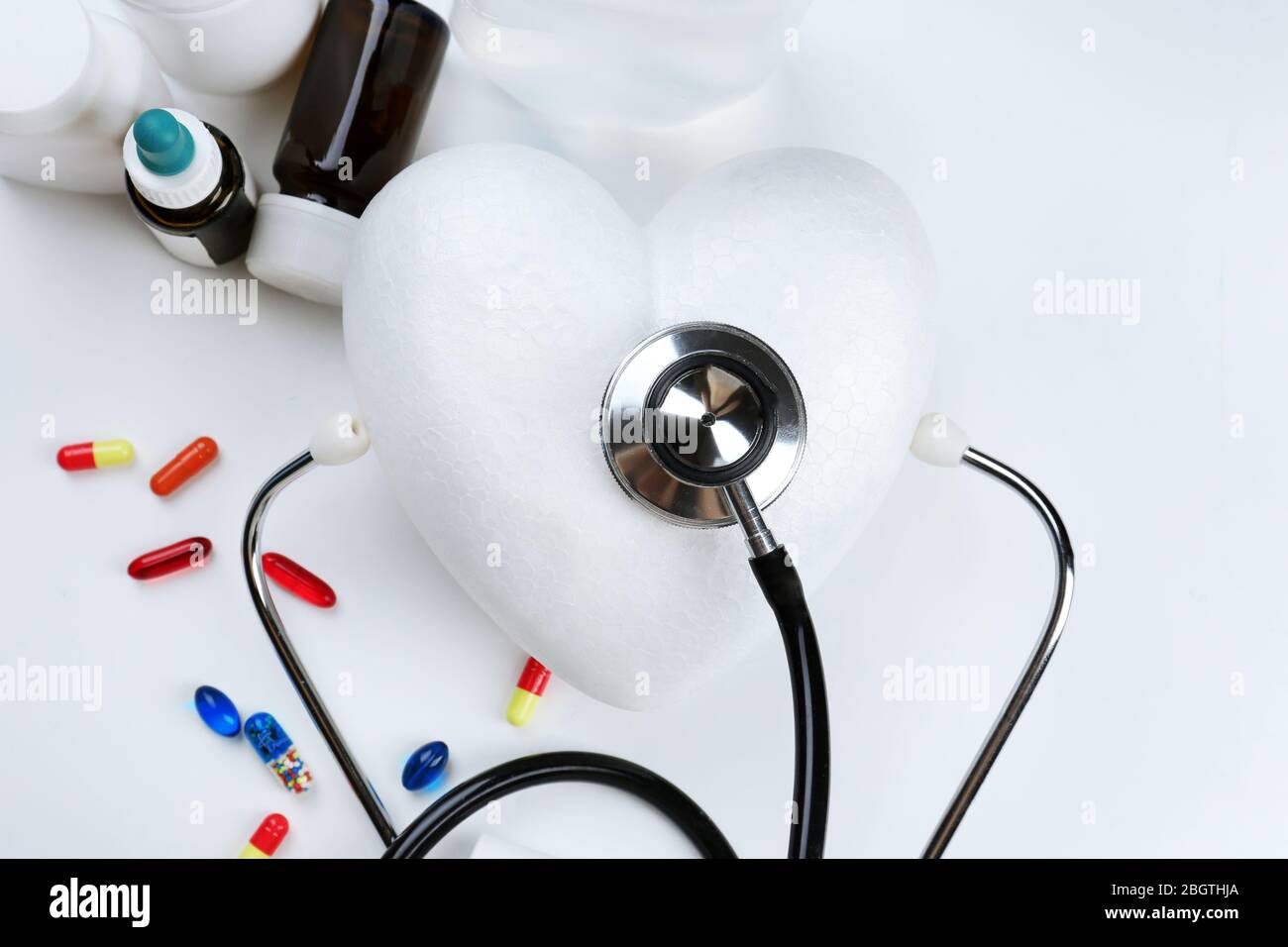 Stethoscope close up Stock Photo - Alamy