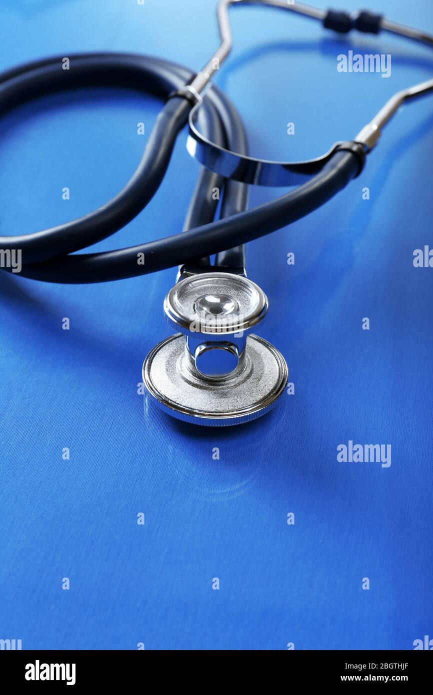 Stethoscope close up Stock Photo - Alamy