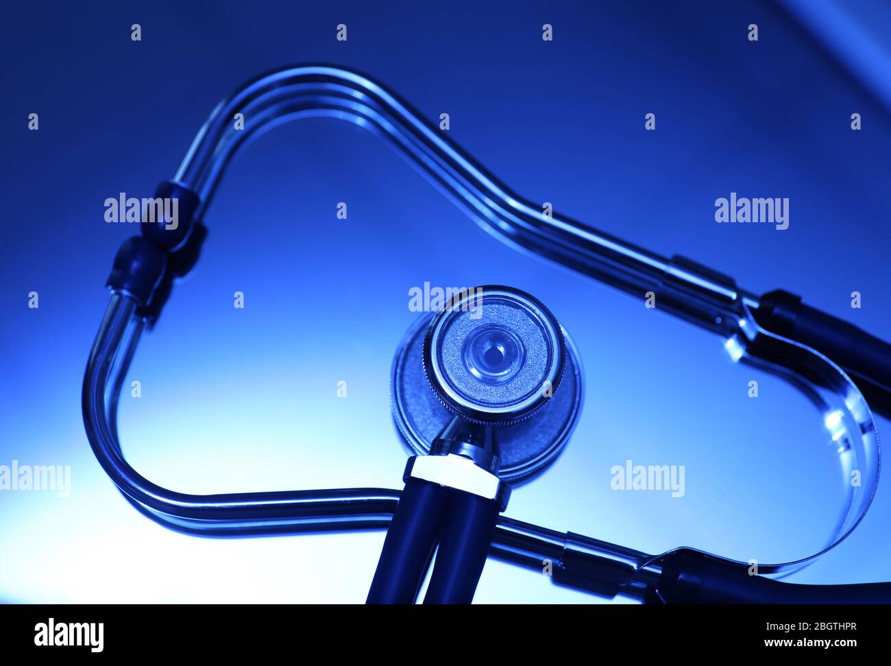 Stethoscope close up Stock Photo - Alamy