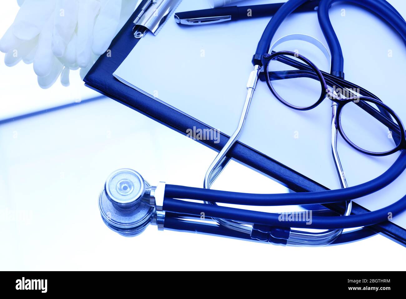 Stethoscope close up Stock Photo - Alamy
