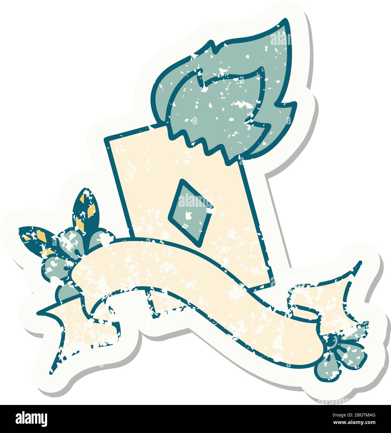 Worn out sticker Stock Vector Images - Alamy