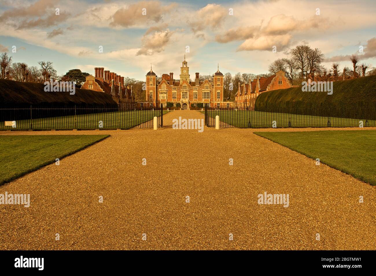 Blickling Hall, February 2015 Stock Photo - Alamy