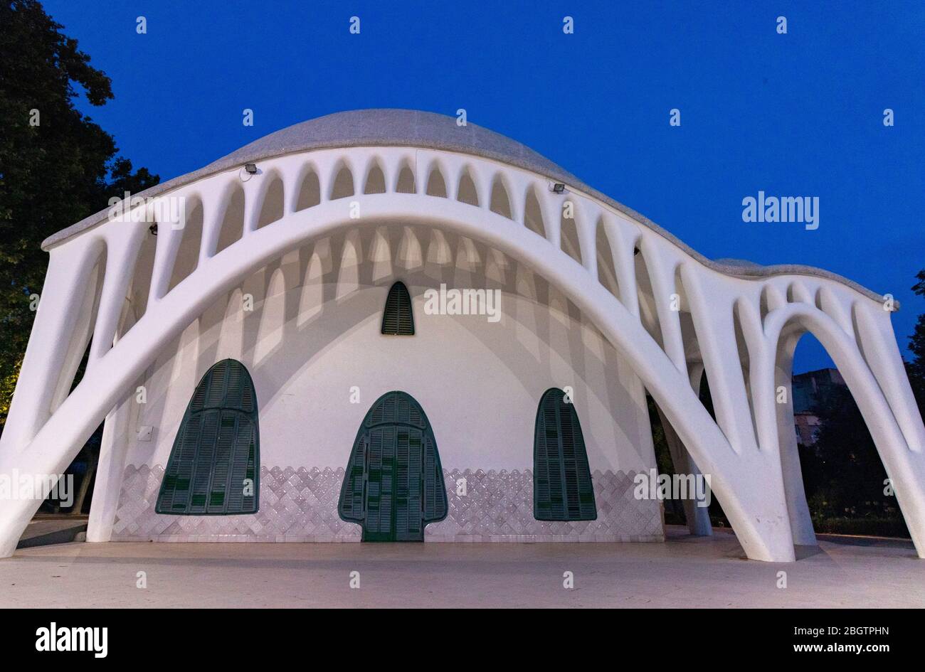 In the city of Terrassa near Barcelona we see this modernist building ...