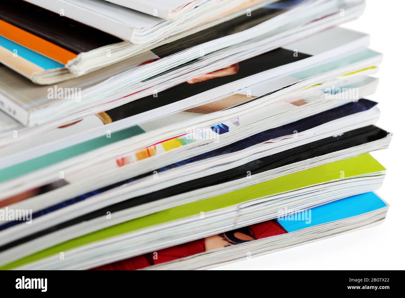 Many magazines close up Stock Photo - Alamy