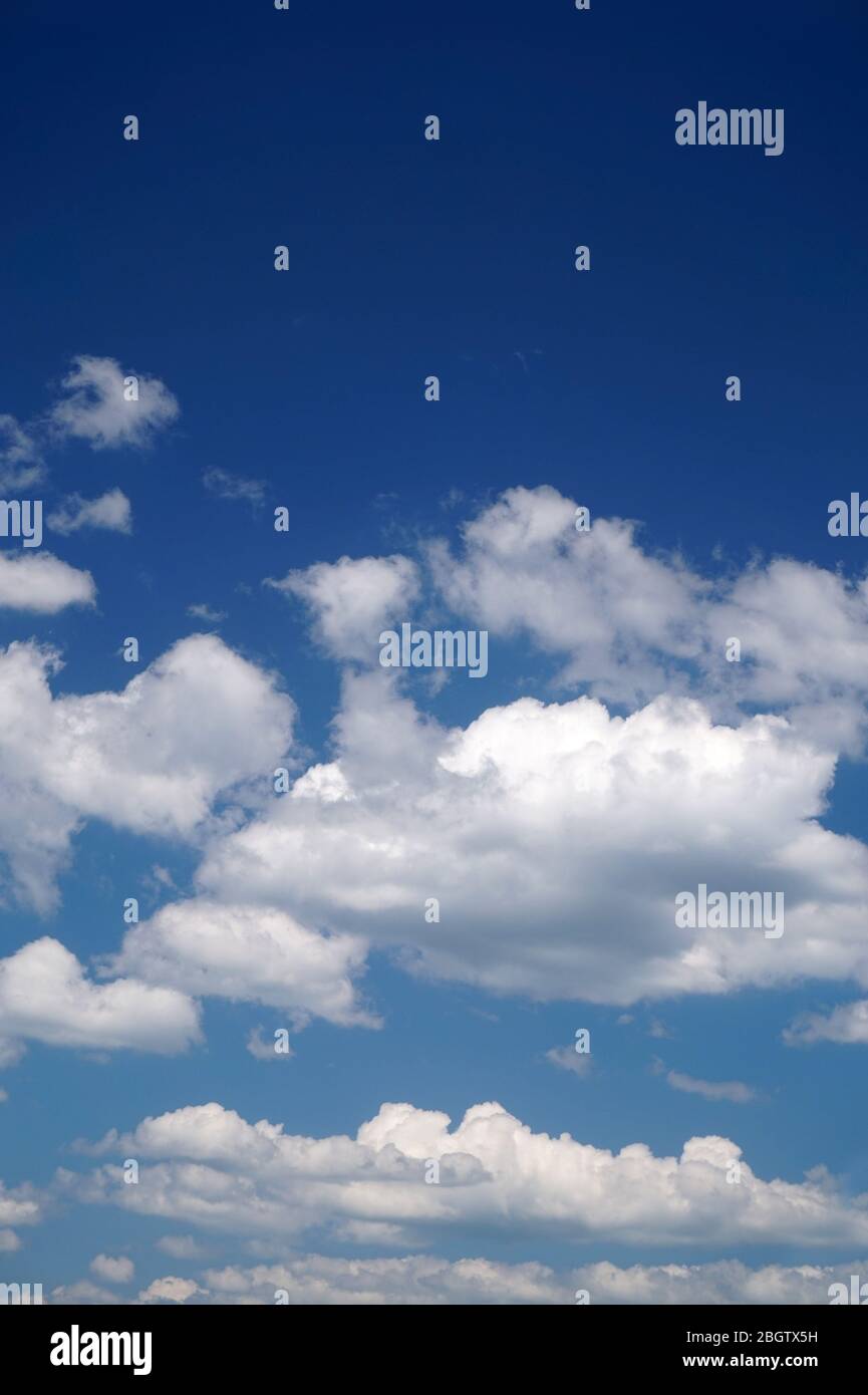 Sky, clouds - vertical photograph Stock Photo - Alamy