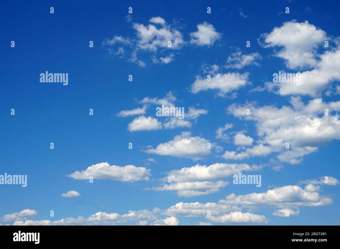 Sky, clouds - horizontal photograph Stock Photo - Alamy