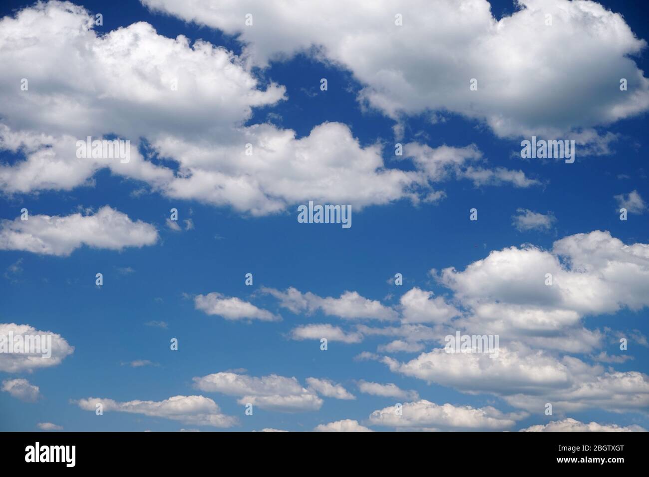 Sky, clouds - horizontal photograph Stock Photo - Alamy