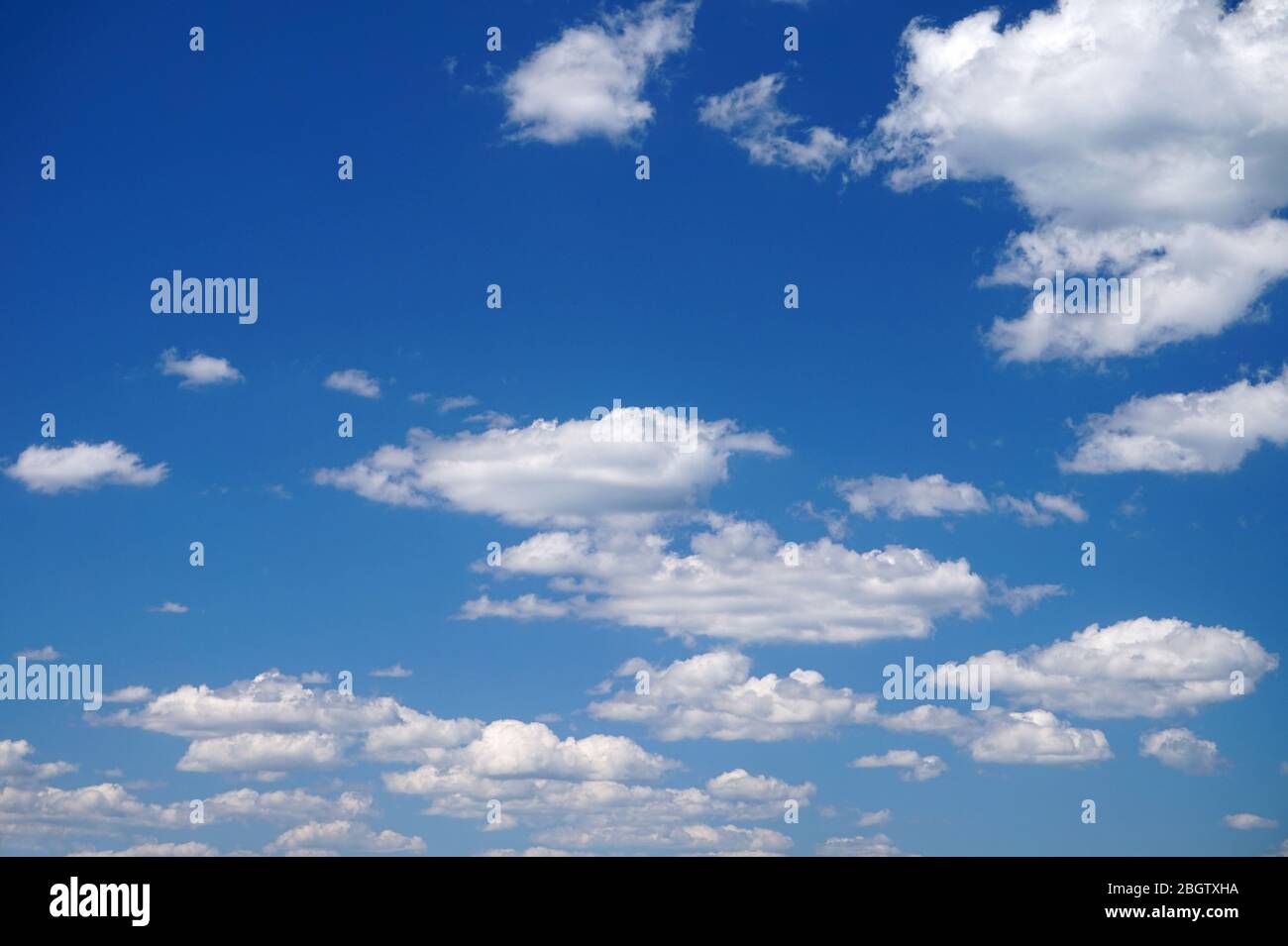 Sky, clouds - horizontal photograph Stock Photo - Alamy