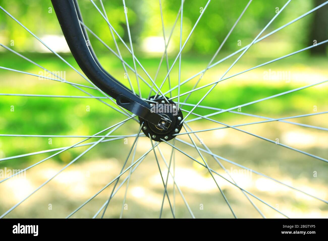 Closeup photo of some bicycle parts Stock Photo - Alamy