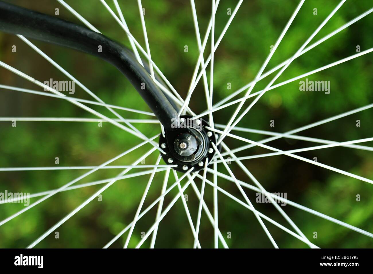Closeup photo of some bicycle parts Stock Photo - Alamy
