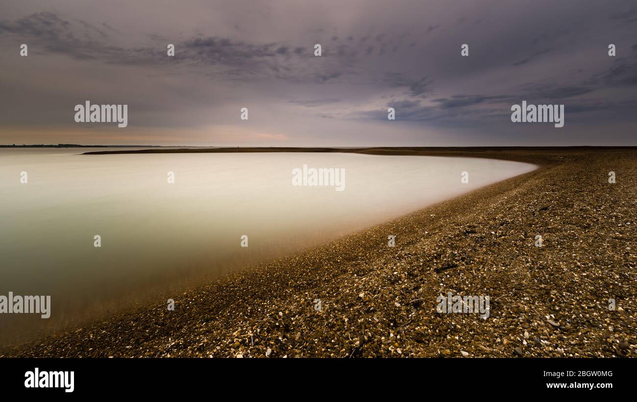 Long exposure- Shingle Street, June 2016 Stock Photo - Alamy