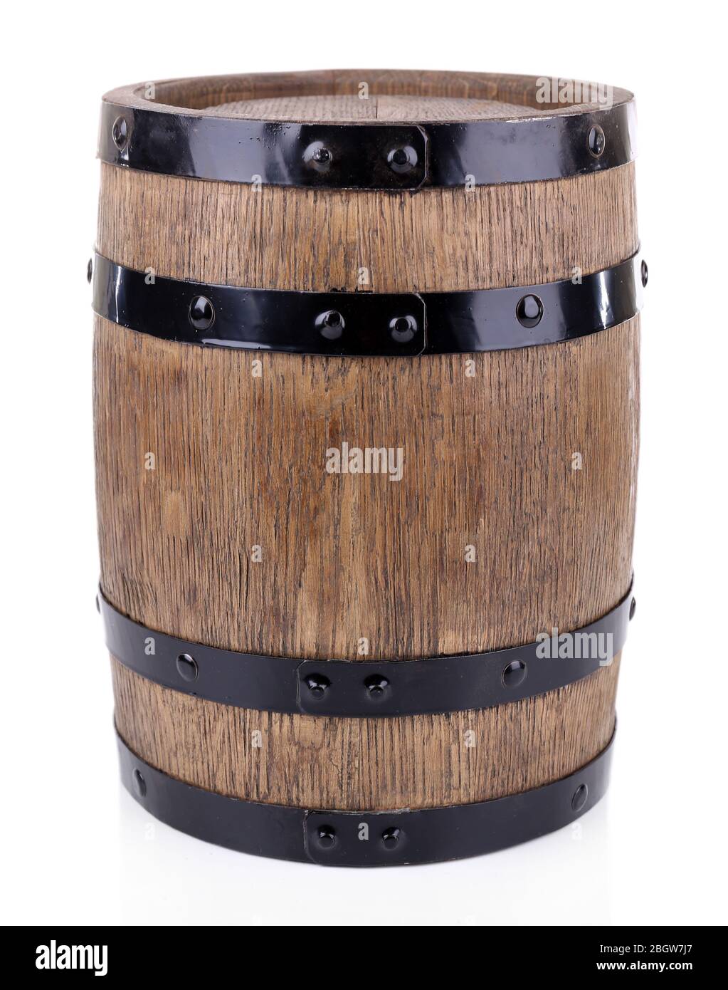 Barrel isolated on white Stock Photo - Alamy