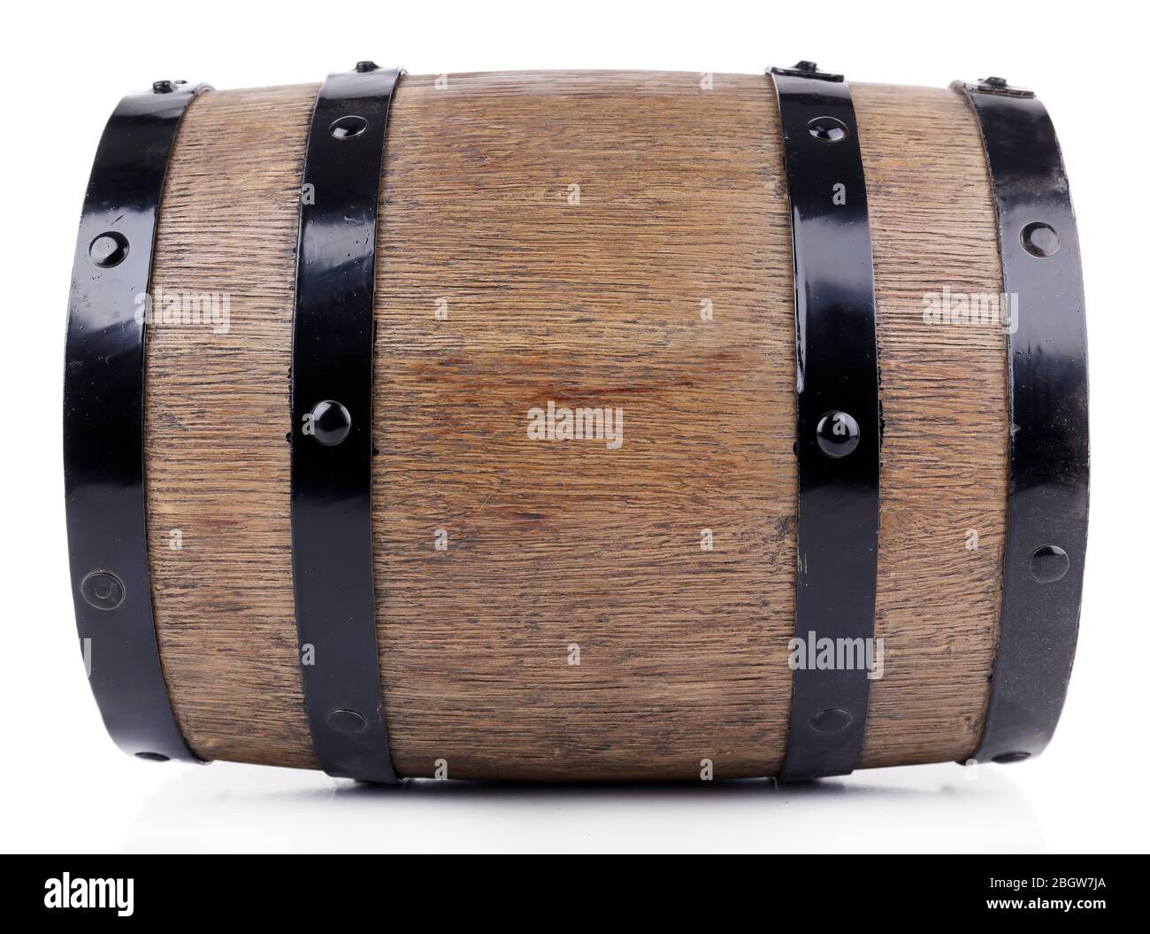 Barrel isolated on white Stock Photo - Alamy