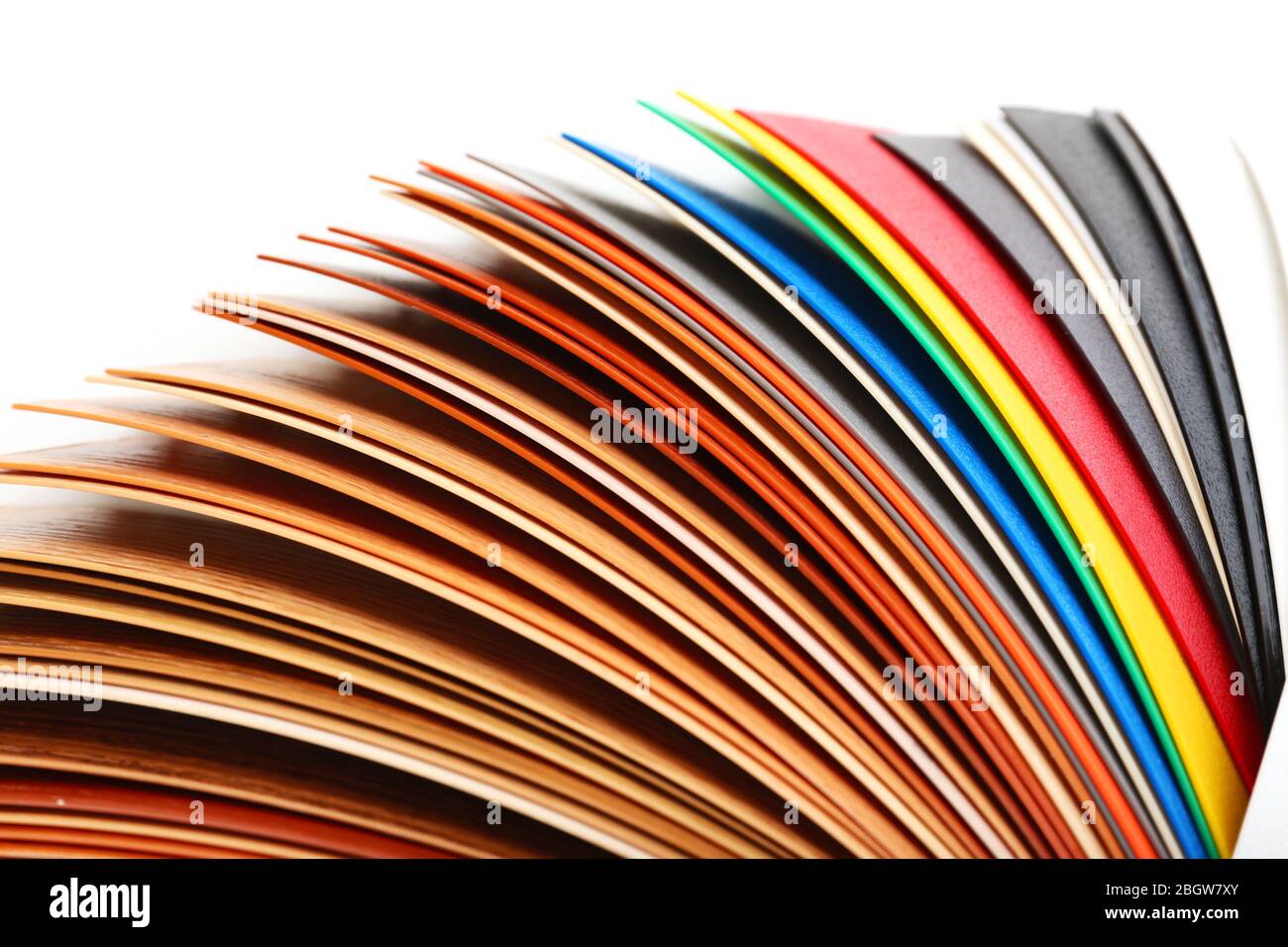 Color palette for furniture close-up Stock Photo - Alamy