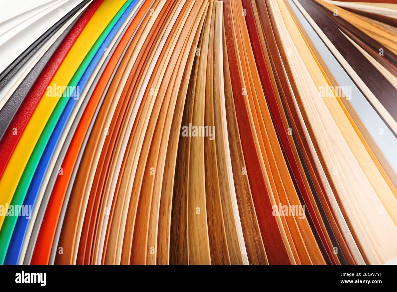 Color palette for furniture close-up Stock Photo - Alamy