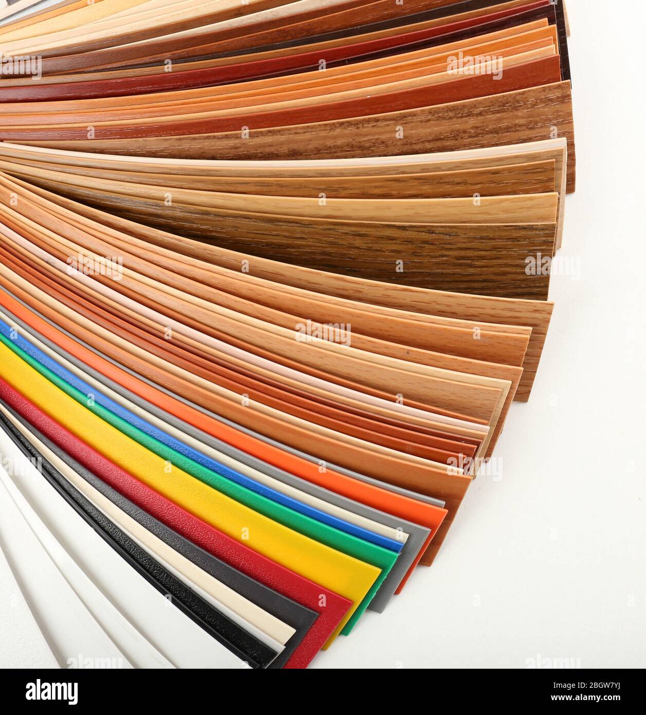 Color palette for furniture isolated on white Stock Photo - Alamy