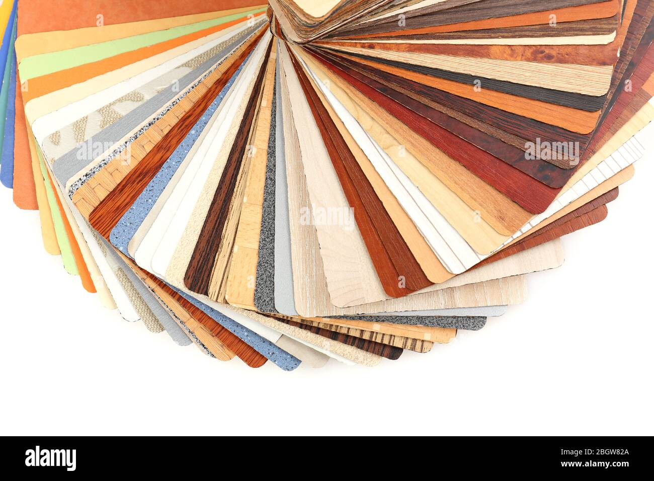 Color palette for furniture isolated on white Stock Photo - Alamy