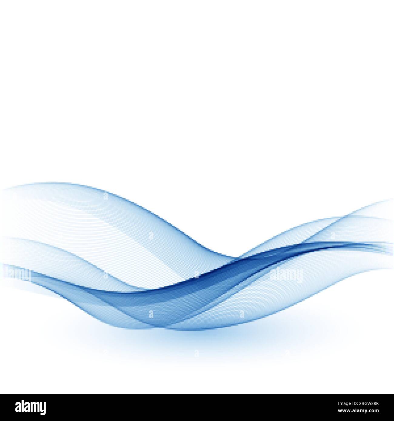 Blue abstract wave. Abstract vector background wave Stock Vector Image ...
