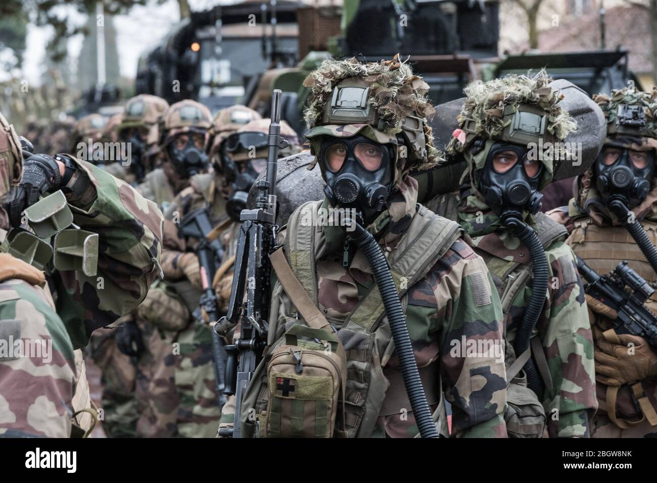 Nuclear biological chemical nbc training hi-res stock photography and ...