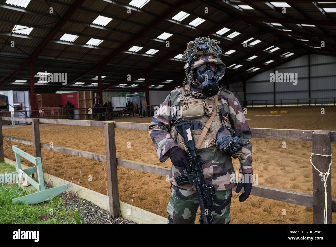 Nuclear biological chemical nbc training hi-res stock photography and ...