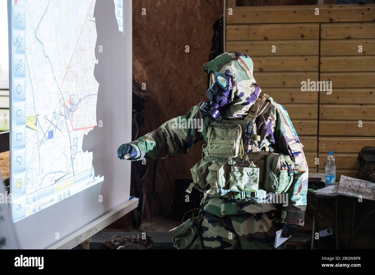 Nuclear biological chemical nbc training hi-res stock photography and ...