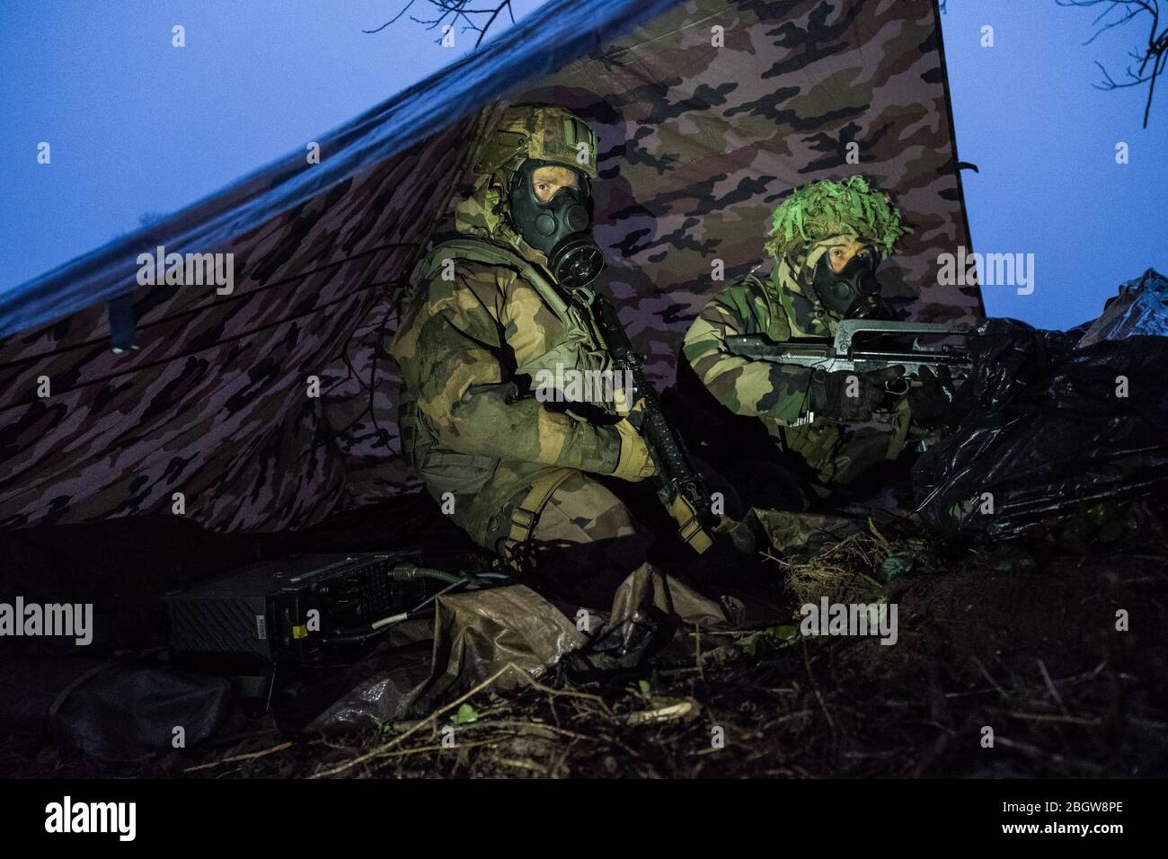 Nuclear biological chemical nbc training hi-res stock photography and ...