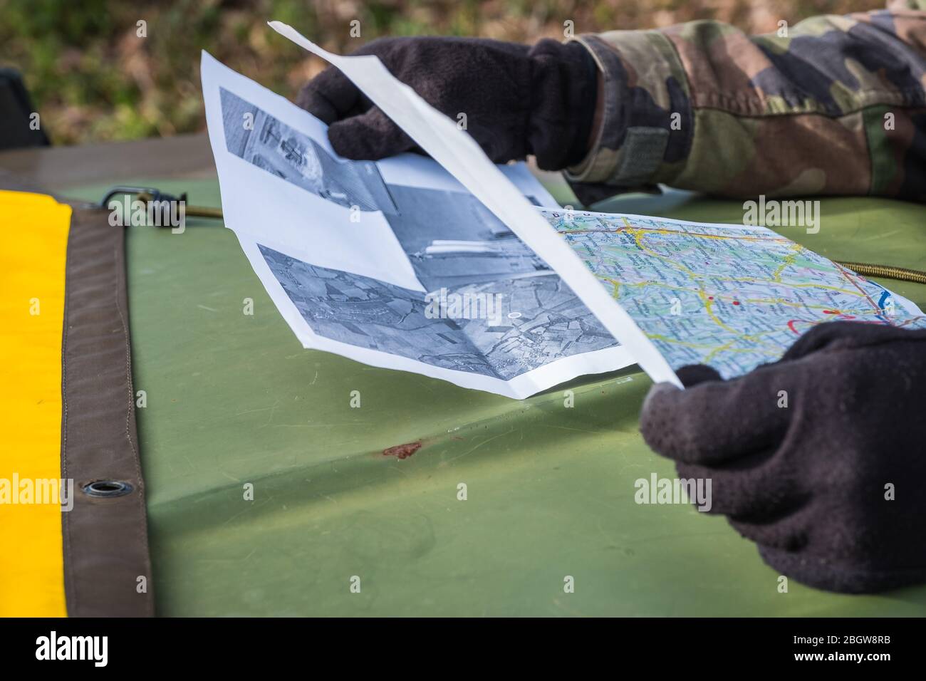 Fake map hi-res stock photography and images - Alamy