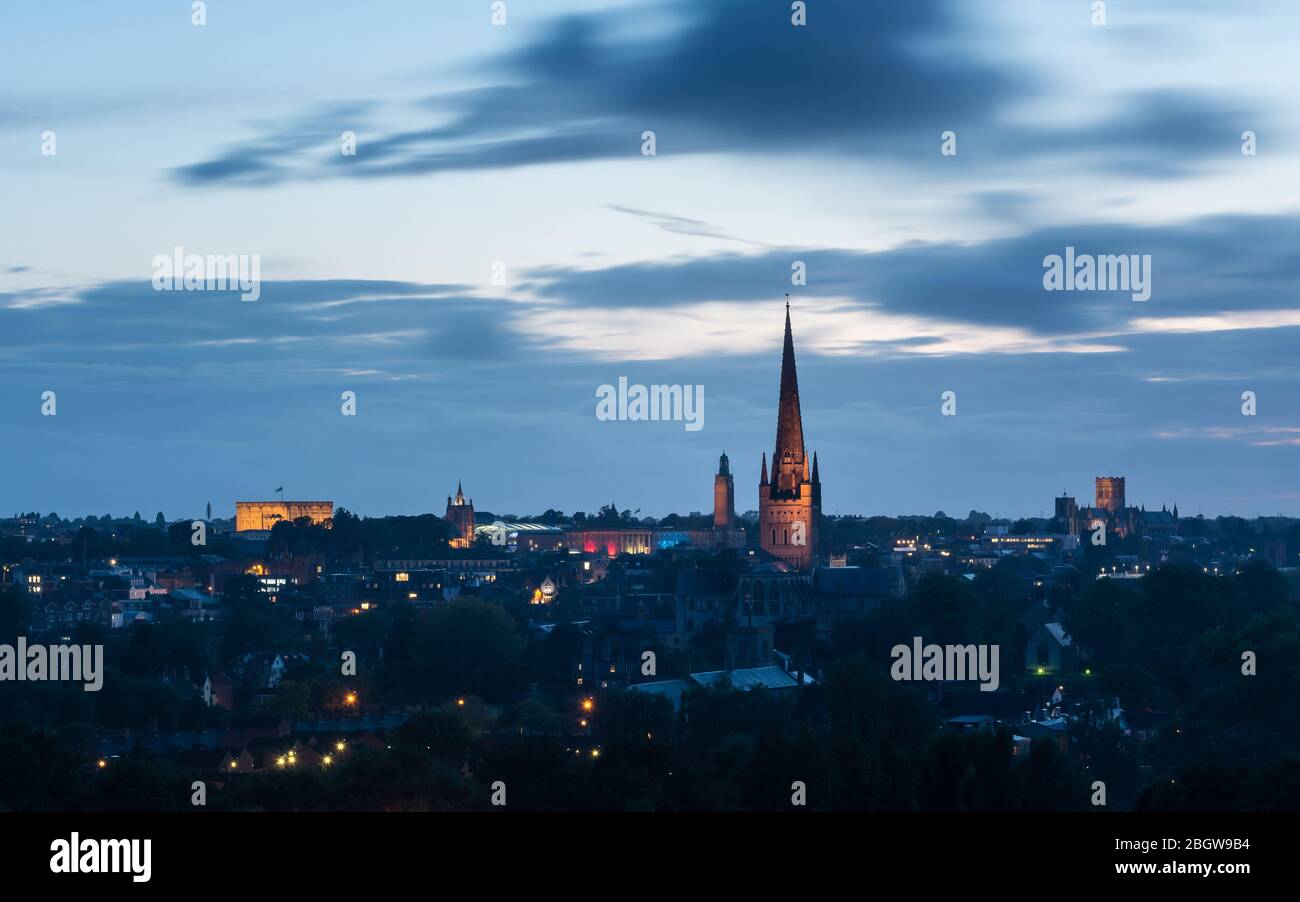 Norwich skyline hi-res stock photography and images - Alamy
