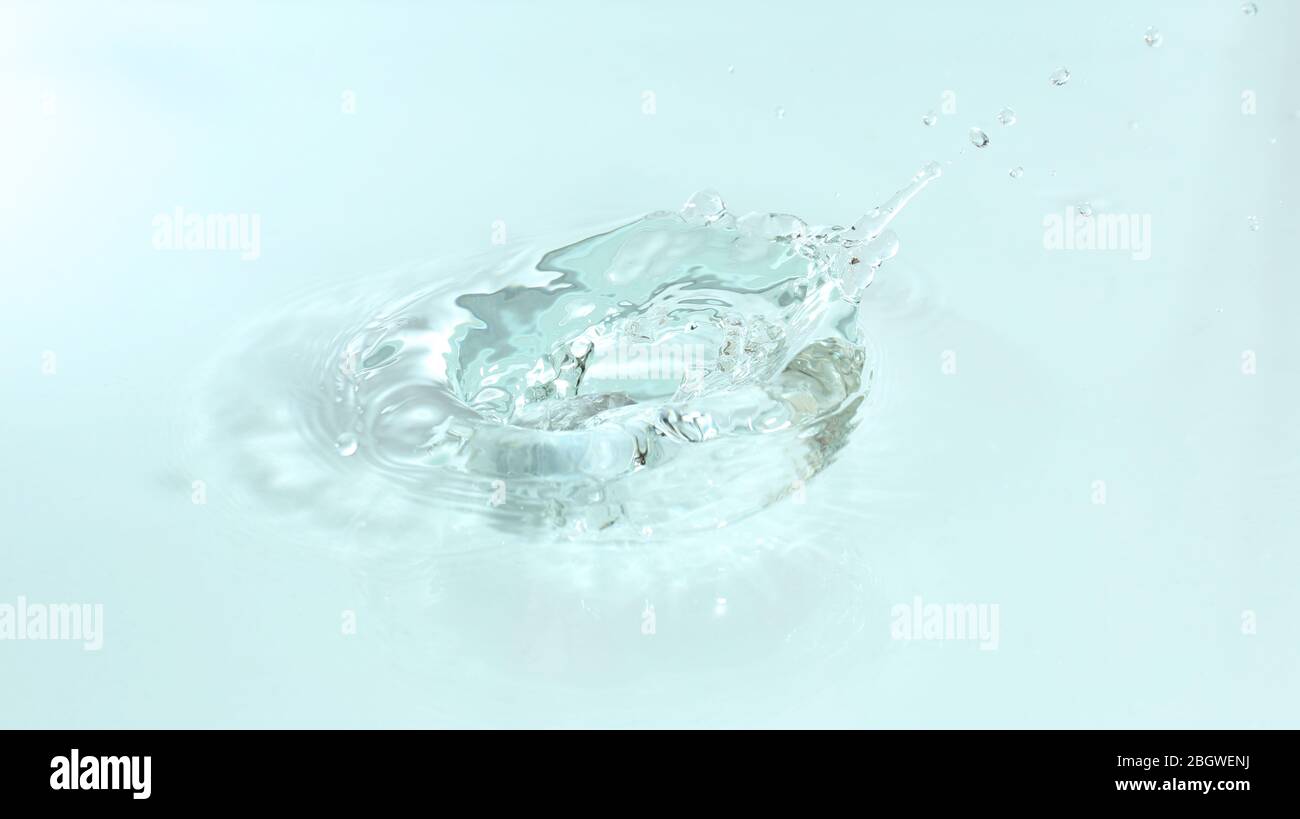 Water splash, close-up Stock Photo - Alamy