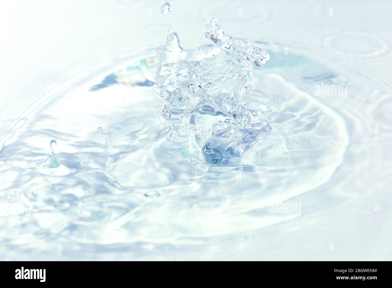 Water splash, close-up Stock Photo - Alamy