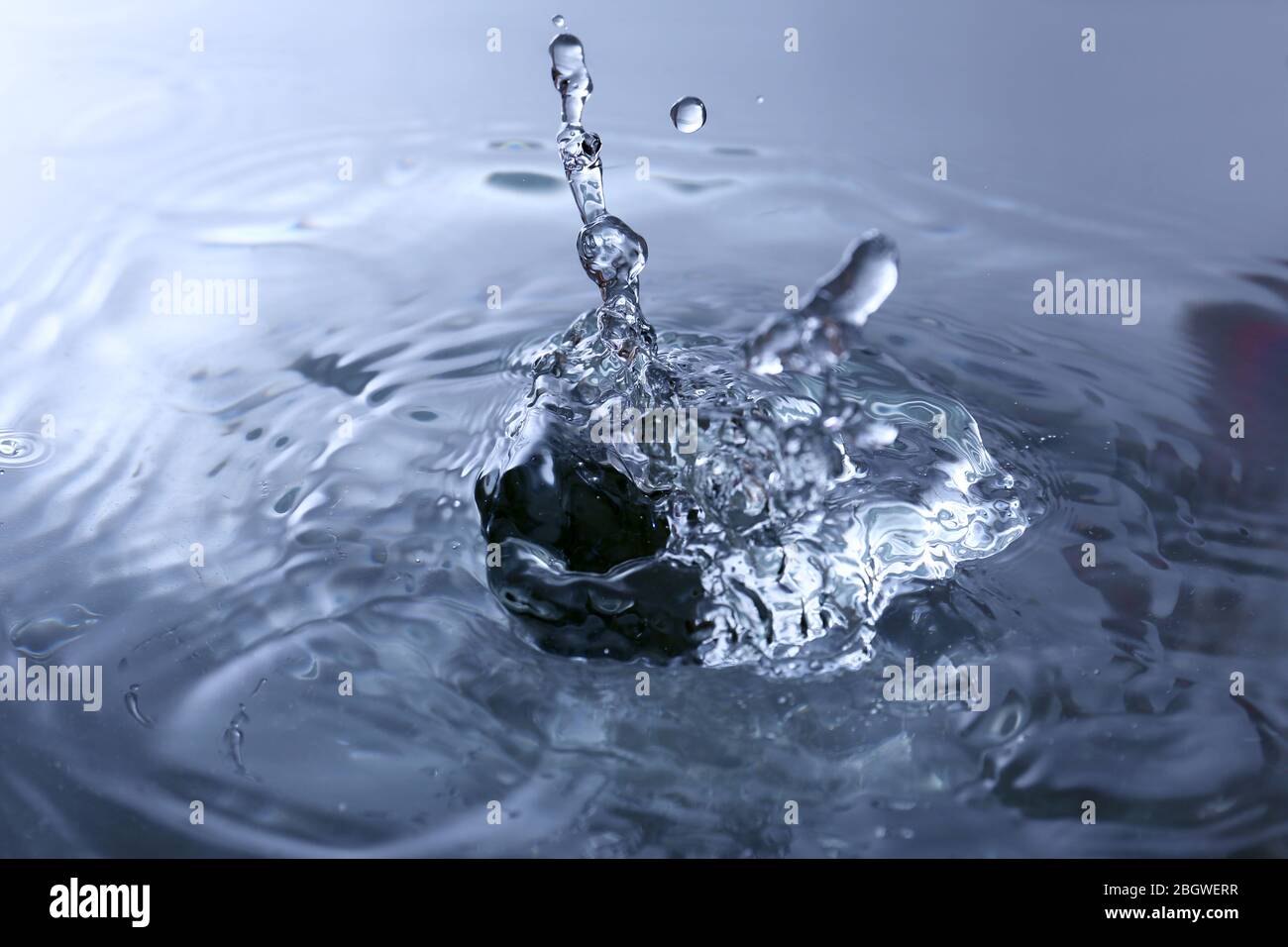 Water splash, close-up Stock Photo - Alamy