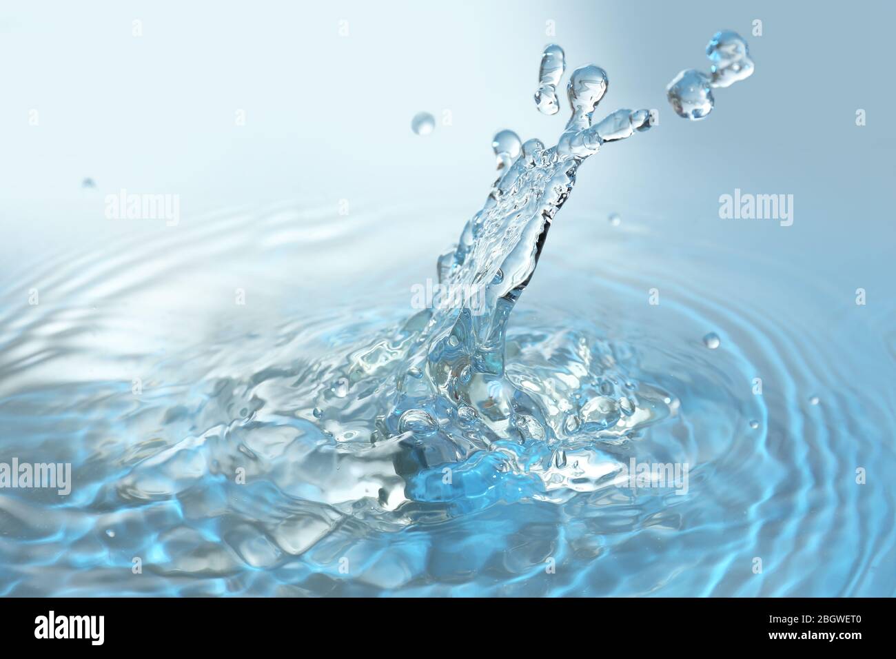 Water splash, close-up Stock Photo - Alamy