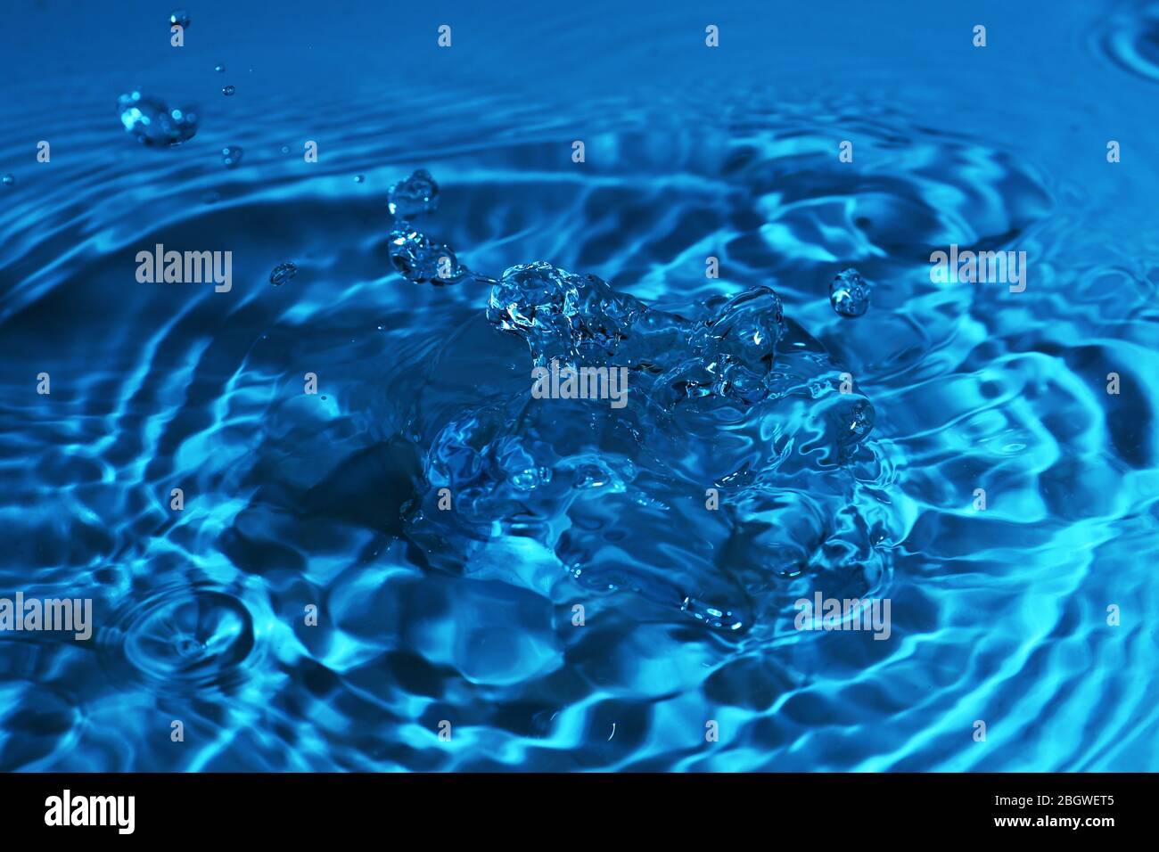 Water splash, close-up Stock Photo - Alamy