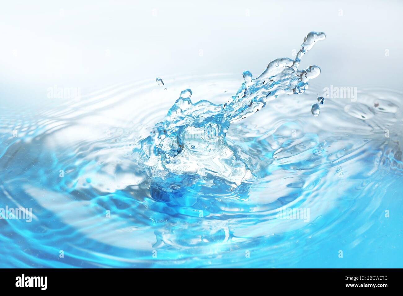 Water splash, close-up Stock Photo - Alamy