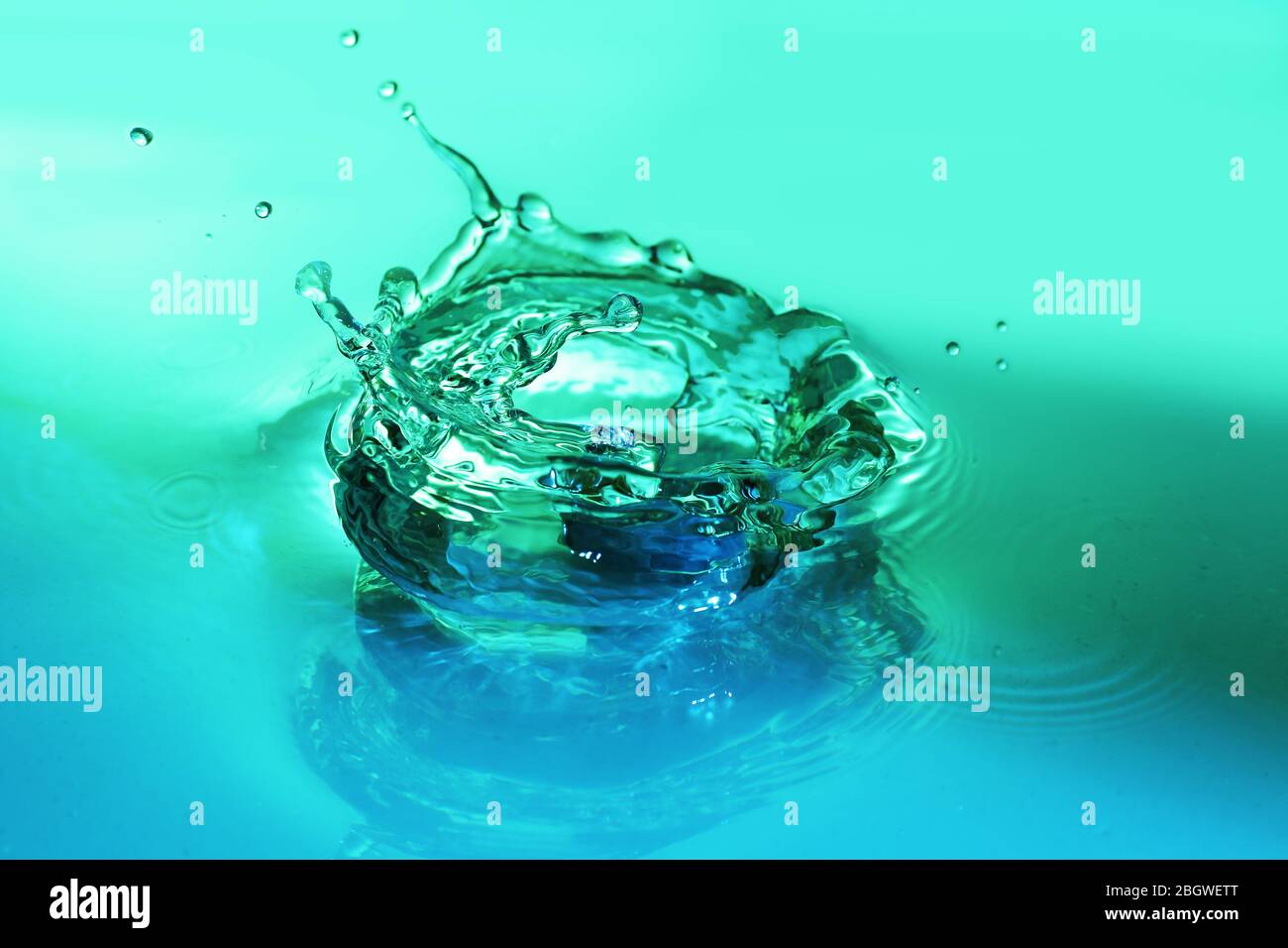 Water splash, close-up Stock Photo - Alamy