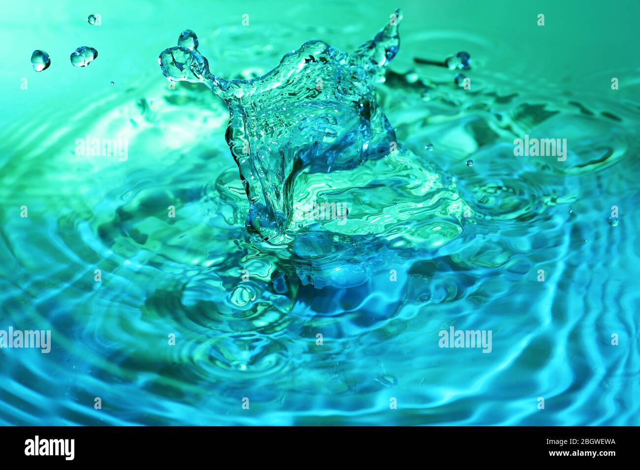 Water splash, close-up Stock Photo - Alamy