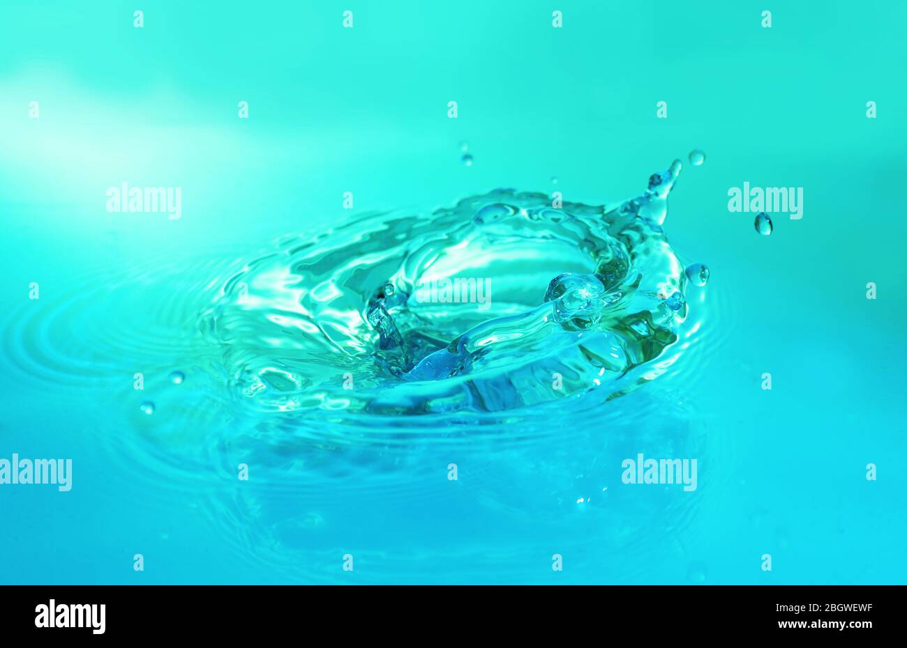 Water splash, close-up Stock Photo - Alamy