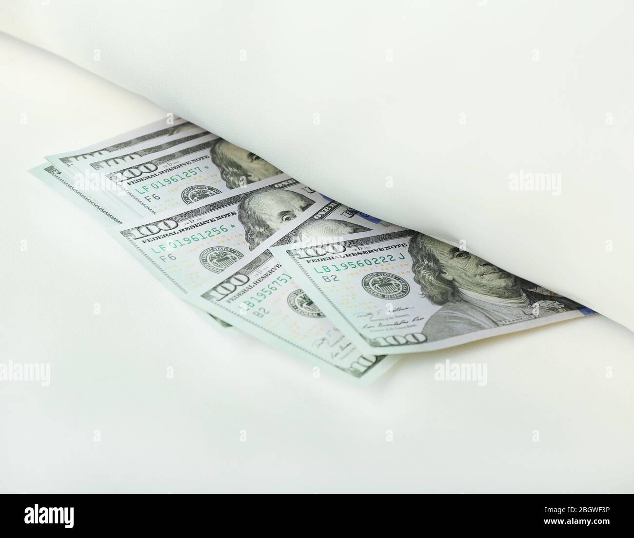 Hidden Pictures In Folded Money