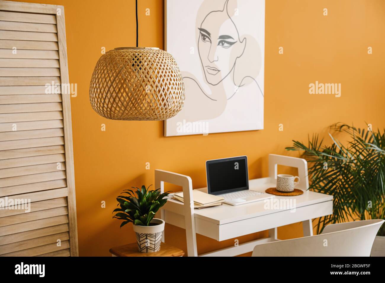 Stylish interior of modern room Stock Photo - Alamy