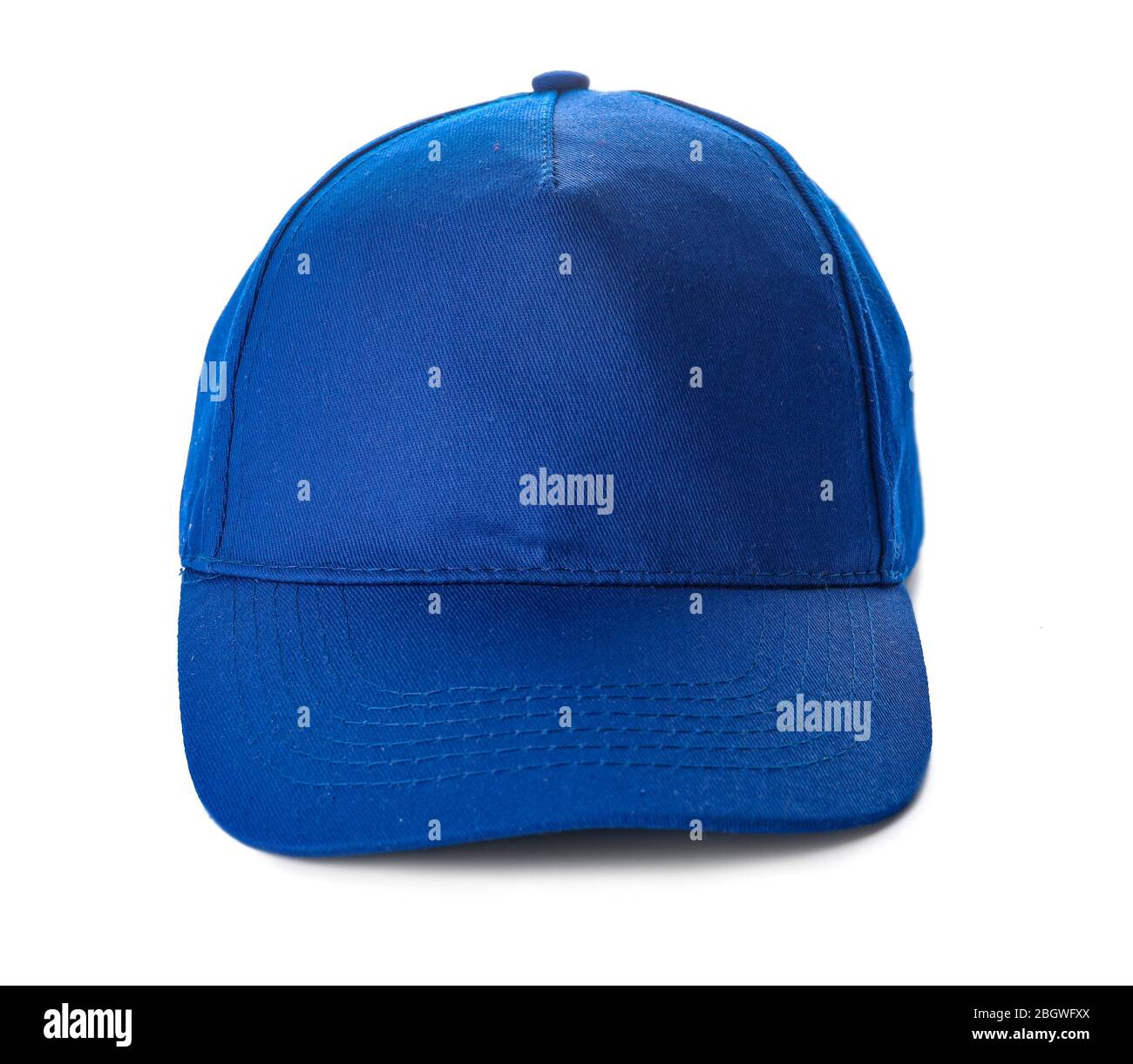 Blank cap on white background Stock Photo - Alamy
