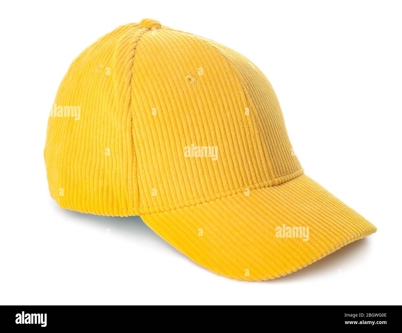 Blank cap on white background Stock Photo - Alamy