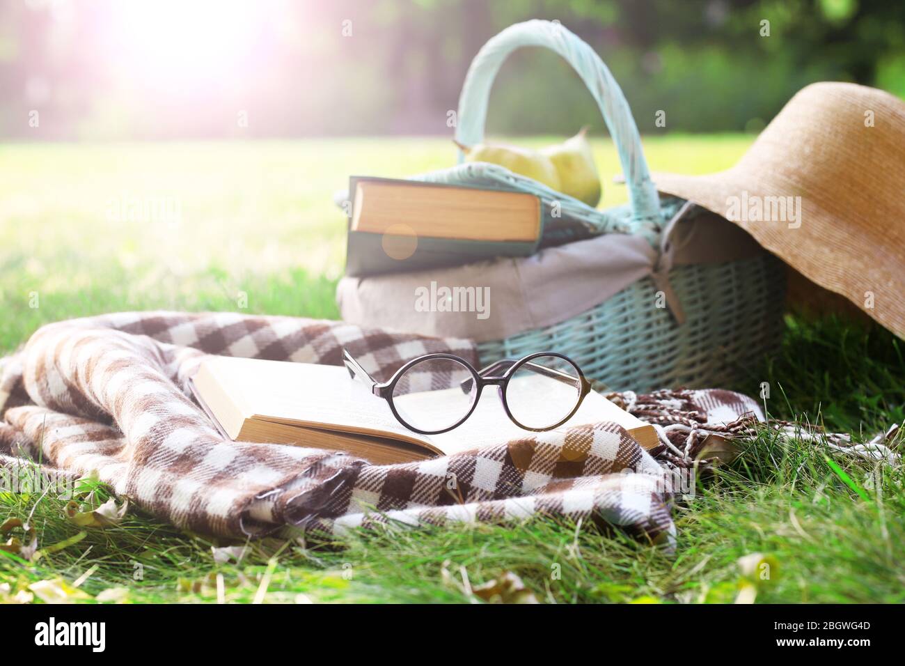 Reading books, outdoors Stock Photo - Alamy