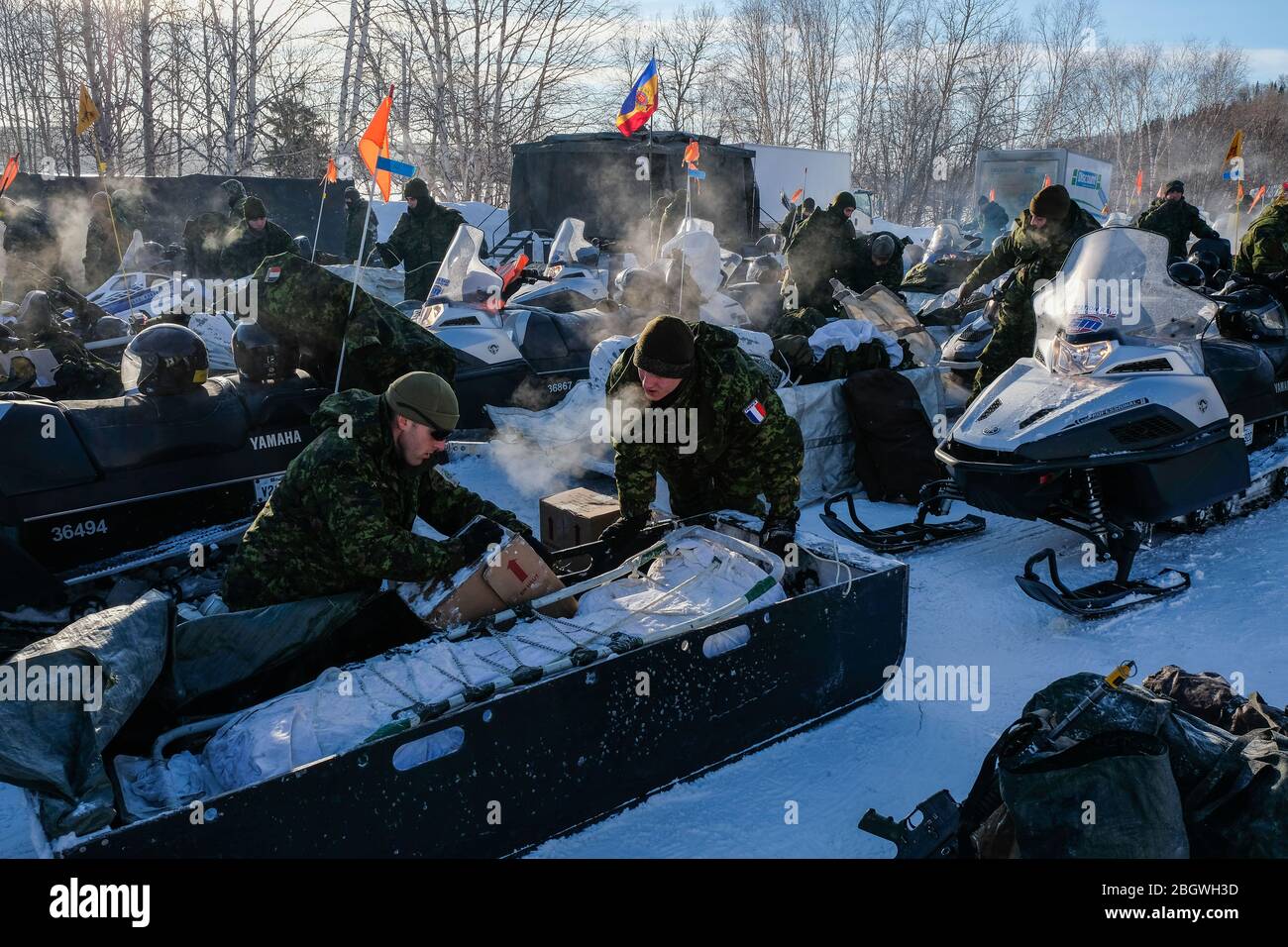 Army snowmobile hi-res stock photography and images - Alamy